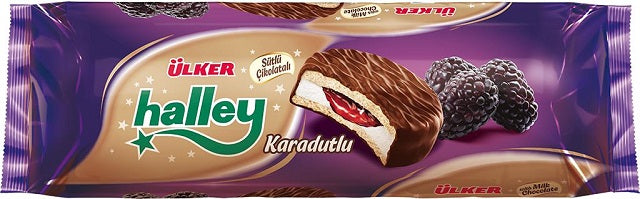 Ülker Halley Sandwich-Keks Maulbeere 240g – Sweetz United