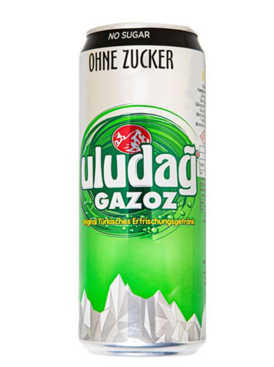 Uludag Gazoz ohne Zucker 330ml (MHD: 31.05.2025) – Sweetz United